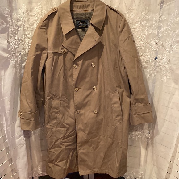 Botany 500 | Jackets & Coats | Vintage Botany Weather Topper Mens Khaki ...